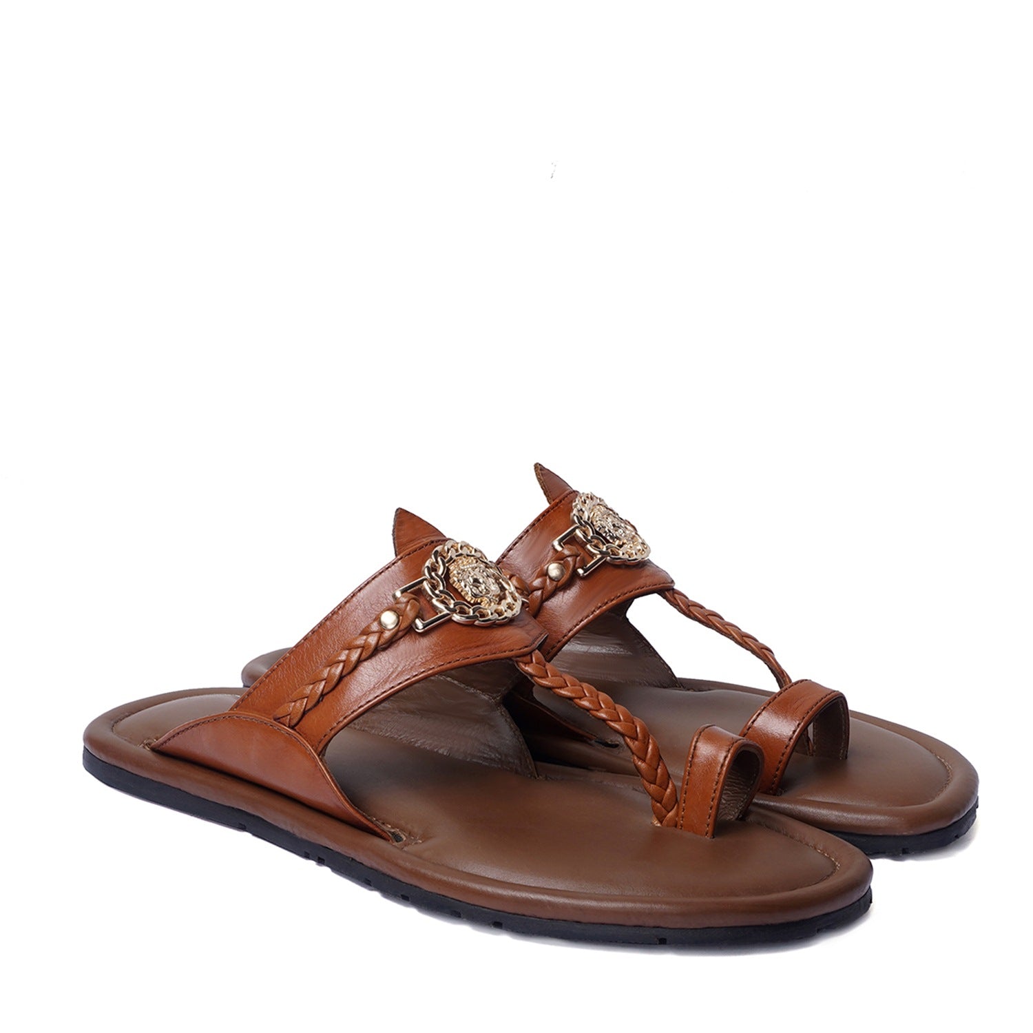 Voganow | Buy Men's Leather Slippers | Branded Slippers for Men