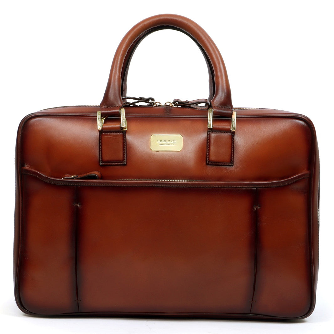 Buy Pure Laptop Leather Bags For Men @ Best Price - Voganow